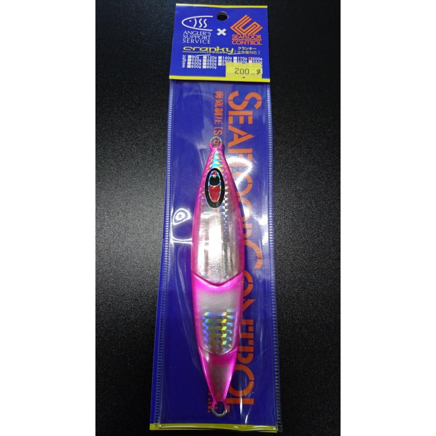 シーフロアコントロール/SEAFLOOR CONTROL クランキー/cranky 200g ウェイブ ＃02 シルバーピンク : 東北丸 - 通販 - Yahoo!ショッピング