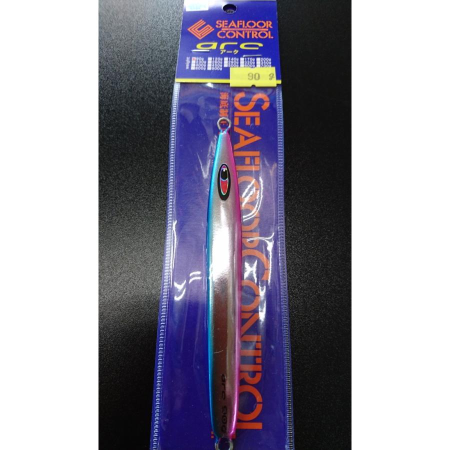 シーフロアコントロール/SEAFLOOR CONTROL アーク/arc 90g アルミ ＃04 ピンクブルー : 東北丸 - 通販 - Yahoo!ショッピング
