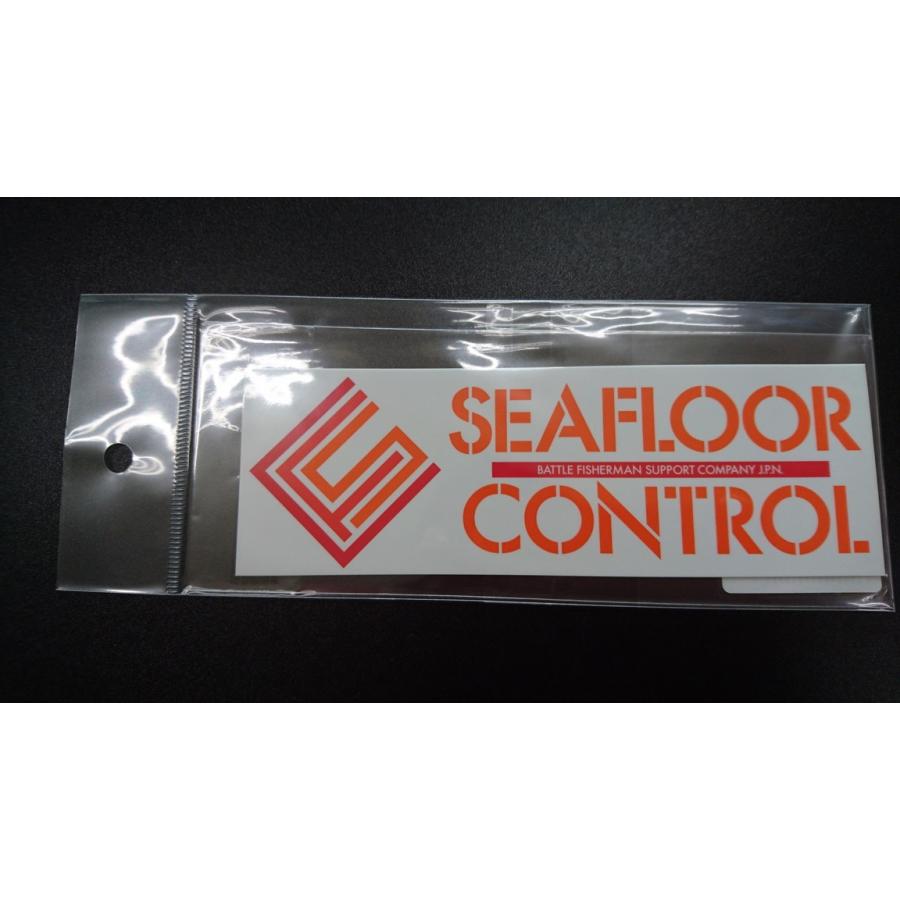 シーフロアコントロール ステッカーSサイズ プリントステッカー メール便可 SEAFLOOR CONTROL STICKER SMALL 即納特典付き