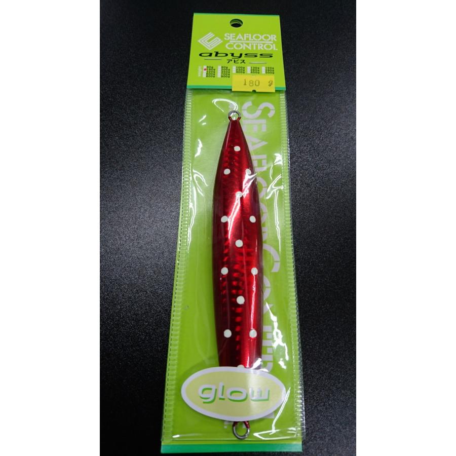シーフロアコントロール/SEAFLOOR CONTROL アビス/abyss 180g ウェイブ レッドドットグロー : 東北丸 - 通販 - Yahoo!ショッピング