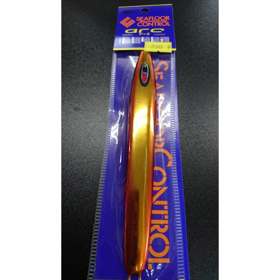 シーフロアコントロール/SEAFLOOR CONTROL アーク/arc 200g アルミ ＃05 ゴールドレッド : 東北丸 - 通販 - Yahoo!ショッピング