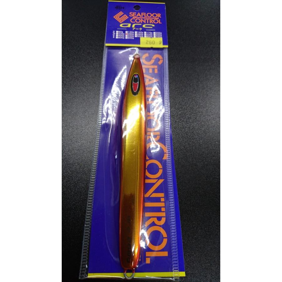 シーフロアコントロール/SEAFLOOR CONTROL アーク/arc 260g アルミ ＃05 ゴールドレッド : 東北丸 - 通販 - Yahoo!ショッピング