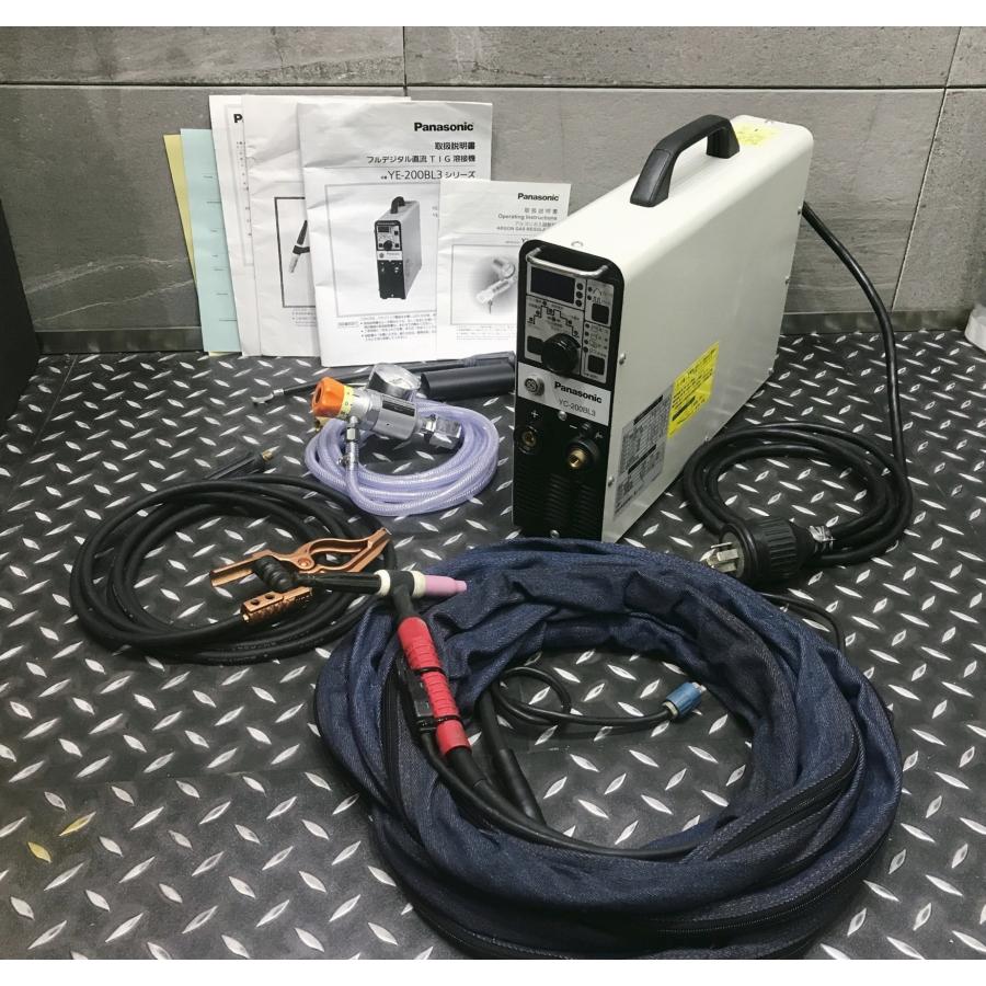 C-c019【中古品】Panasonic パナソニック フルデジタル直流TIG溶接機 YE-200BL3 単相200V/220V YC-200BL3 : ティー・エイチ・エヌ - 通販 ...