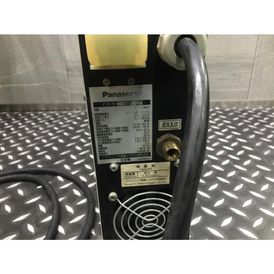 C-f120【中古品】Panasonic パナソニック フルデジタル直流TIG溶接機 YE-200BL3 単相200V/220V YC-200BL3 : ティー・エイチ・エヌ - 通販 ...