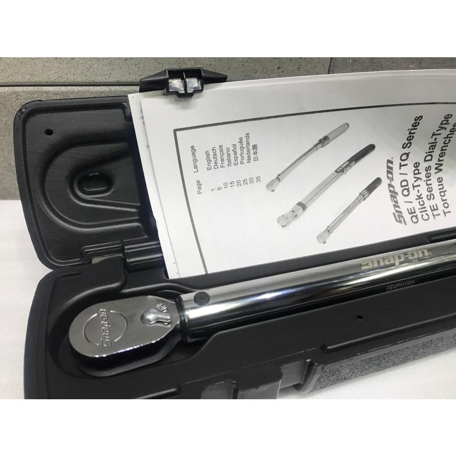 A-g324【未使用品】Snap-on スナップオン QD2RN100A 3/8 トルクレンチ トルク範囲 20Nm〜100Nm : ティー ...