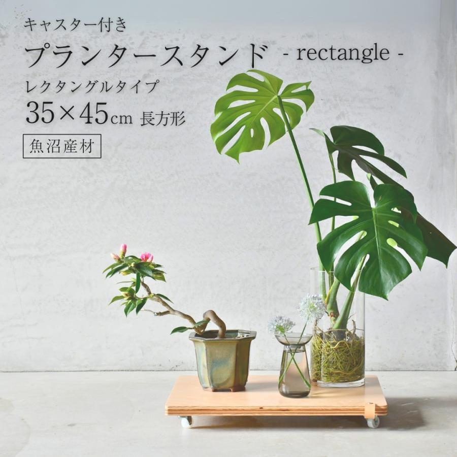 平台車 プランタースタンド 台 キャスター付き レクタングル 幅45×35cm ホームキャリー 花台 台車 観葉植物 植物鉢台 : a181 : S.S.S Yahoo!ショップ - 通販 ...