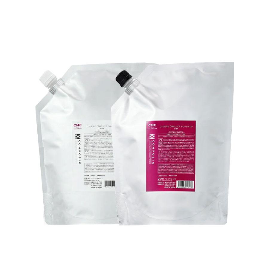 コンポジオ 【 セット 】CMCリペア シャンプー & トリートメント 2000mL リフィル レフィル 詰め替え用 DEMI デミ COMPOSIO : スリーピース Yahoo!店 ...
