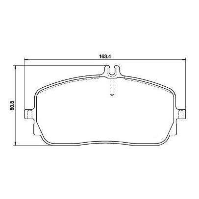 メルセデス ベンツ純正 フロントブレーキパッド Aクラス W177 A250 4MATICセダン（177147M）0004209902 ...
