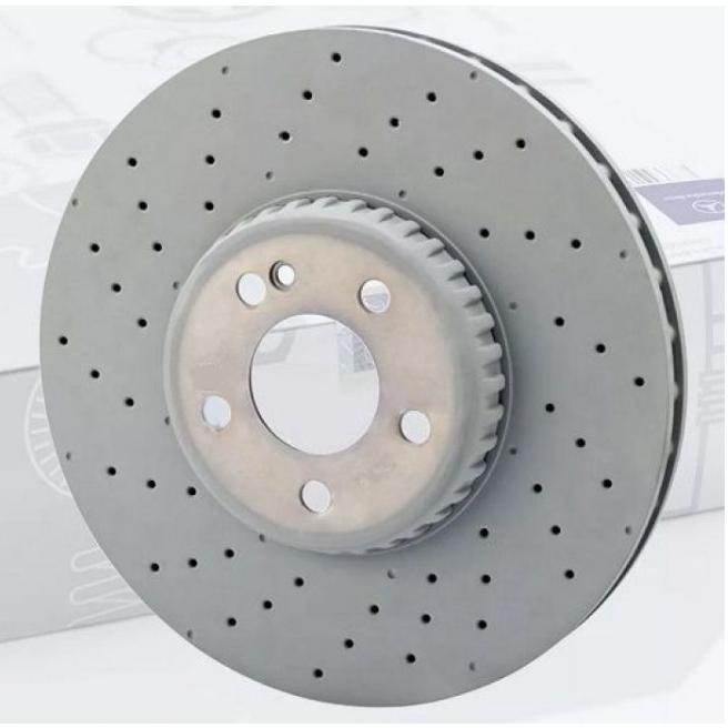 ベンツ純正ブレーキローター Cクラス W205 フロント用 左右2枚セット セダン/ワゴン/クーペ C450 AMG 4MATIC / C43 ...