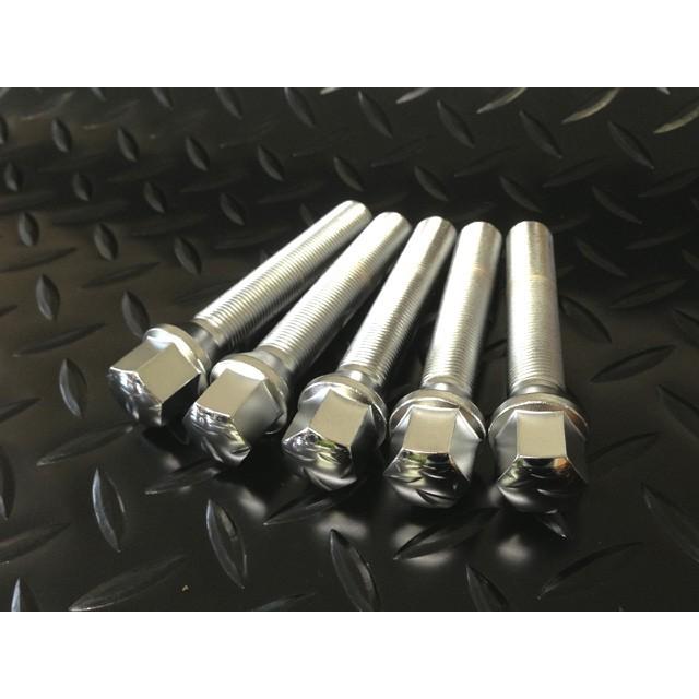 ベンツ用 JAMEX ボルト クローム M14×1.5 球面R14 首下40mm 10本セット : THREE POINT - 通販 - Yahoo!ショッピング
