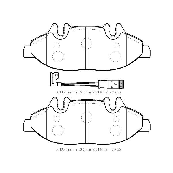 ベンツ W639 V3.2トレンド/V350トレンド(639811C)BOSCH(0064204320) Vクラス 極 低ダスト フロント ...