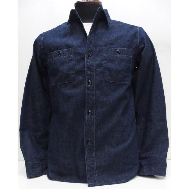 FULLCOUNT FULLCOUNT(フルカウント) [Lot.4890 Denim Work Shirt/Indigo Blue] : スリーエイト - 通販 - Yahoo!ショッピング