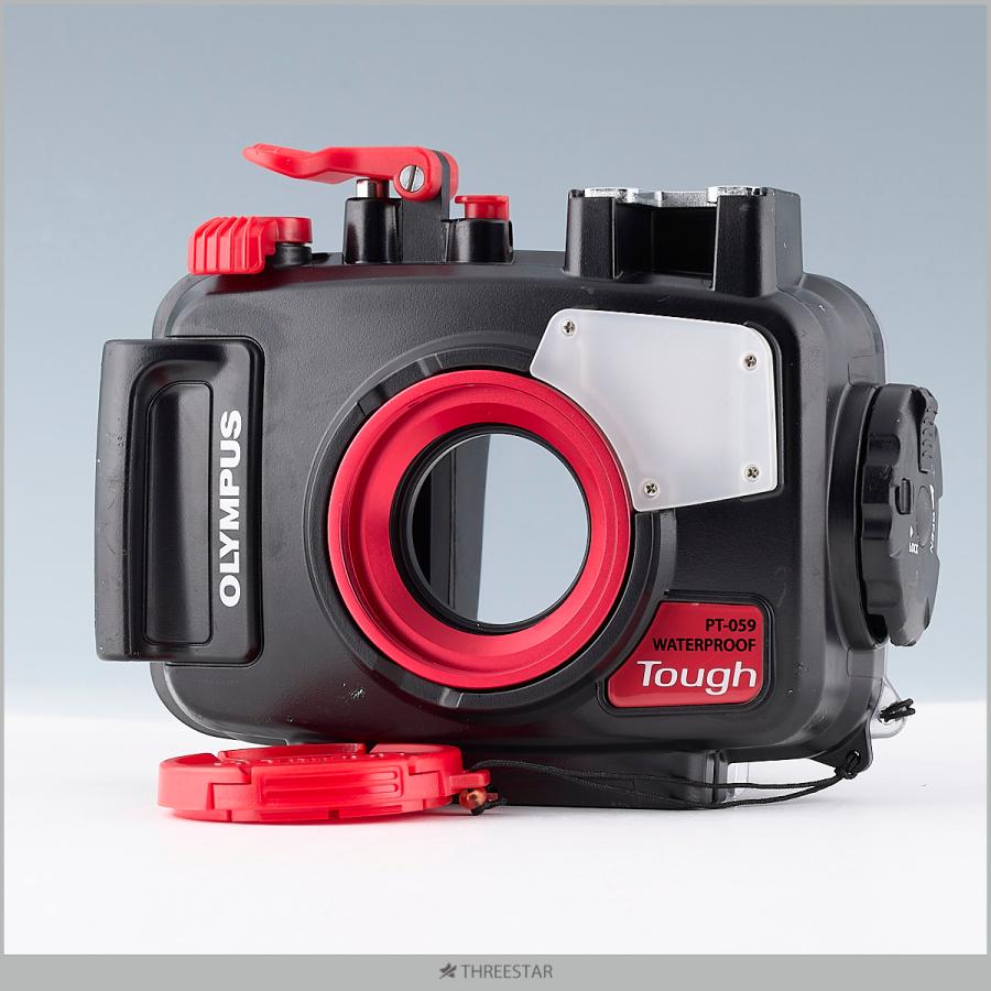 OLYMPUS PT-059 WATERPROOF Tough 防水プロテクター TG-7 TG-6用 耐圧チェック済み 【H4】 : スリースター商会 - 通販 - Yahoo!ショッピング
