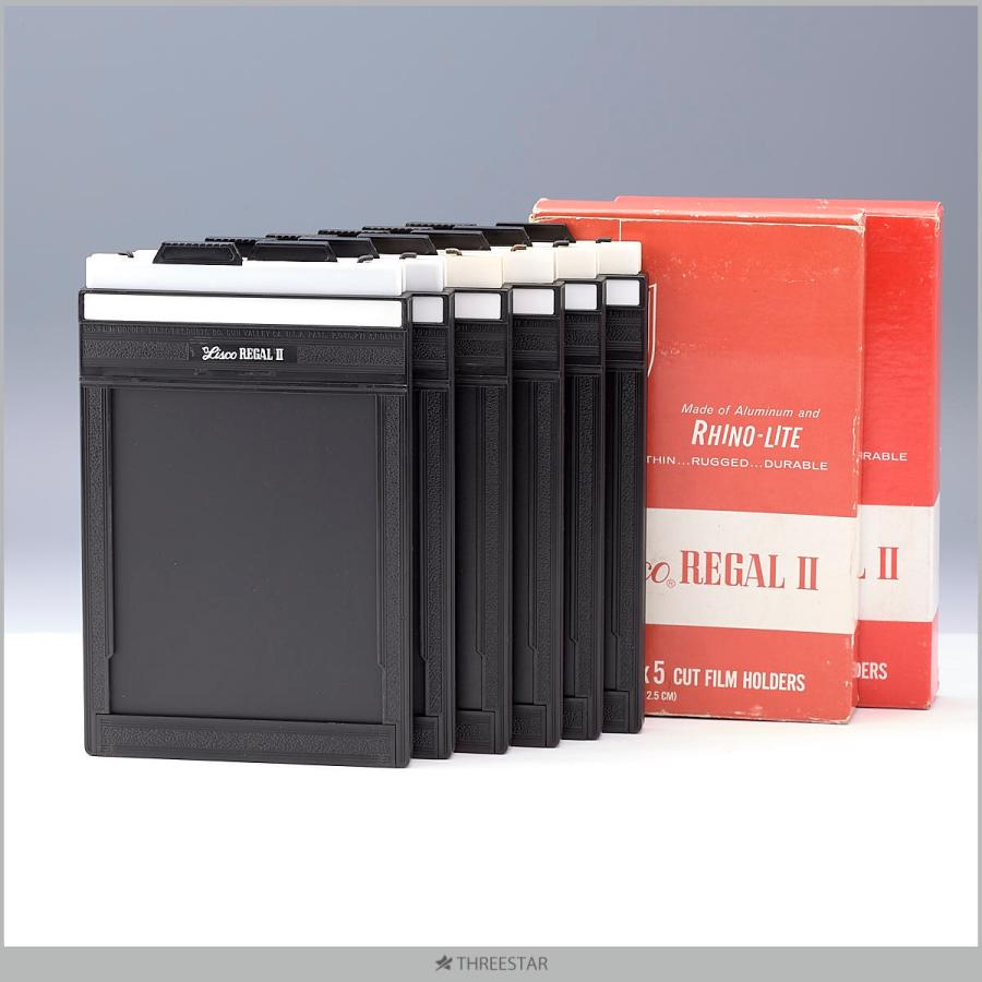 LISCO REGAL II 4×5 カット フィルムホルダー 6枚セット オススメ！！ : スリースター商会 - 通販 - Yahoo!ショッピング