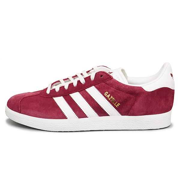 adidas Originals (アディダス) B41645 GAZELLE ガゼル スニーカー カレッジバーガンディxフットウェアホワイト ...