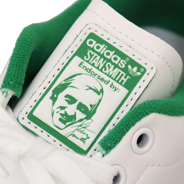 STAN SMITH adidas (アディダス) GX4413 スタンスミス スニーカー フットウェアホワイトxグリーンxゴールドメタリック ...