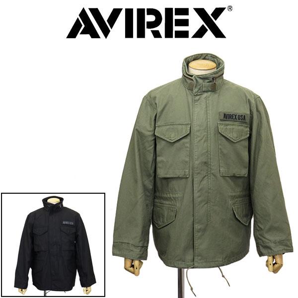 AVIREX（アヴィレックス） 3952014 TYPE タイプ M-65 FIELD JACKET フィールドジャケット 全2色 ...