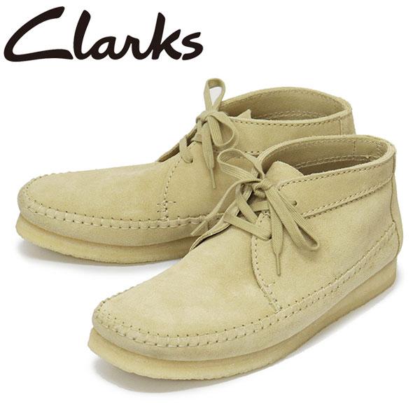 Clarks（クラークス） 26172183 Weaver ウィーバー メンズ ブーツ Maple Suede CL081 : THREE ...