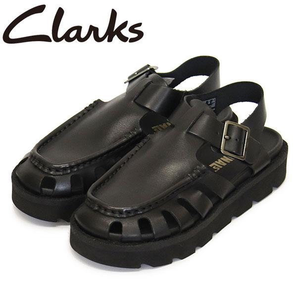 Clarks (クラークス) 26181022 Meare Buckle. メア バックル レディースシューズ Black Leather ...