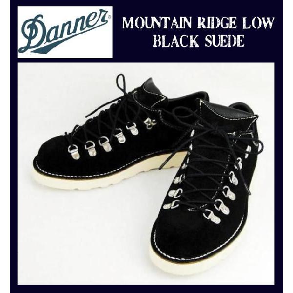 Danner DANNER(ダナー)THREE WOOD別注モデル MOUNTAIN RIDGE LOW(マウンテンリッジロー) ブラック ...