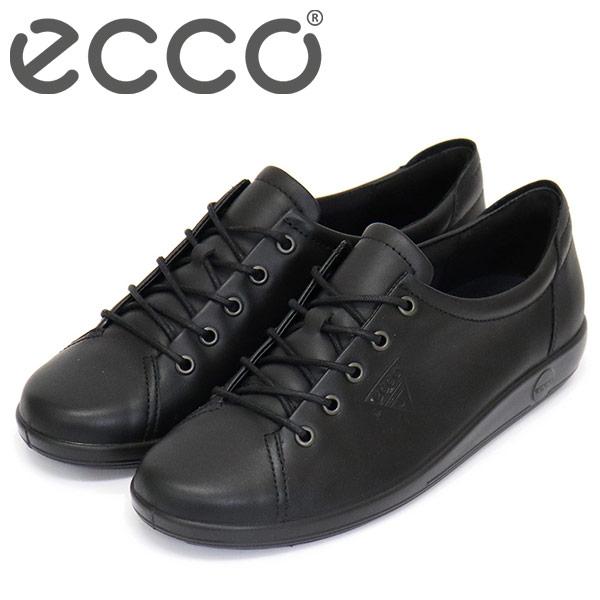 ecco ECCO (エコー) 20650356723 SOFT 2.0 WOMEN'S ウィメンズ スニーカー BLACK WITH ...