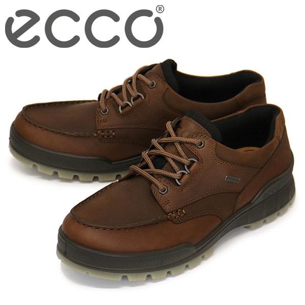 ecco ECCO (エコー) 83171452600 TRACK 25 MENS LOWCUT GTX レザーシューズ BISON ...