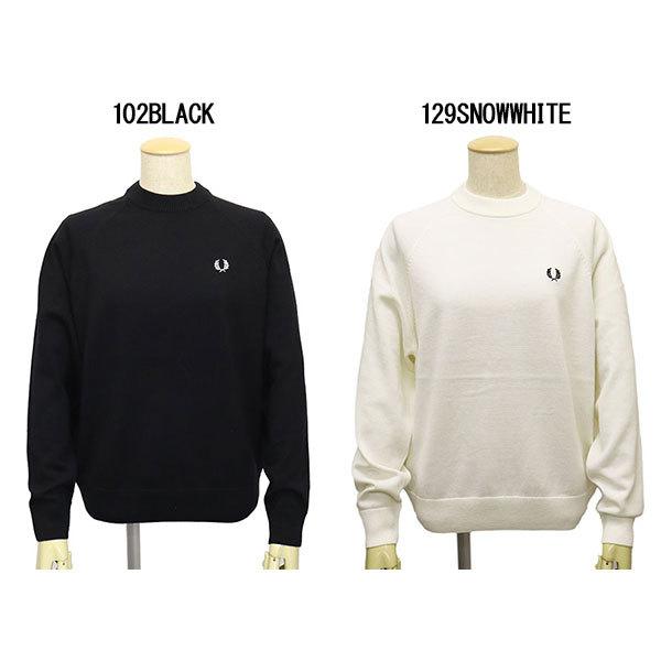 FRED PERRY (フレッドペリー) WMS K2117 Crew Neck Jumper レディース クルーネック セーター FP470 ...