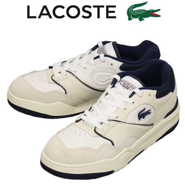 LACOSTE(ラコステ) SMA0062 LINESHOT ラインショット 124 1 SMA メンズ スニーカー 042ホワイトxネイビー LC353 : THREE WOOD ヤフー店 ...