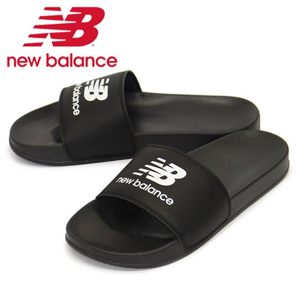 New Balance new balance (ニューバランス) SUF050 E2 スライドサンダル BLACK/WHITE NB912 ...