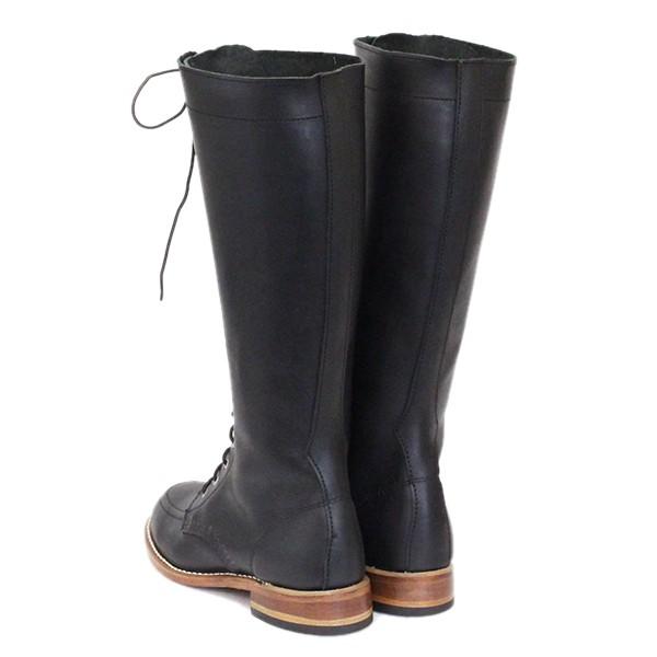 REDWING (レッドウィング) 3385 GLORIA グロリア レースアップトールブーツ レディース ブラックバウンダリー ...