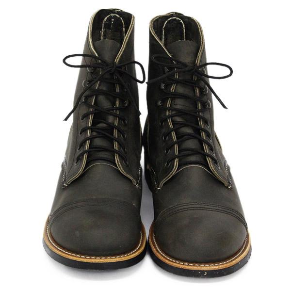 RED WING SHOES REDWING (レッドウィング) 8086 Iron Ranger アイアンレンジャー チャコールラフアンド ...