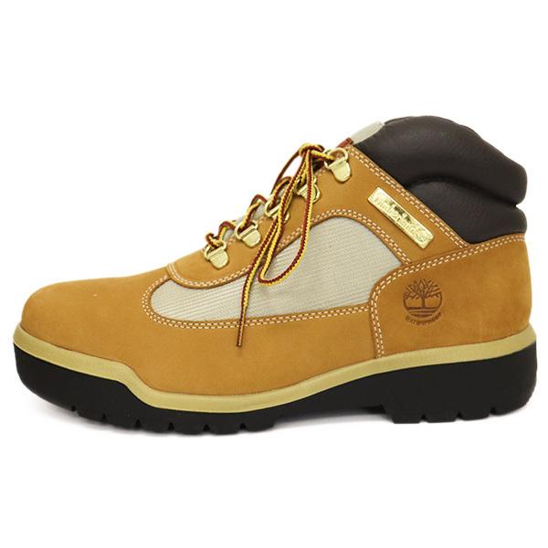 Timberland (ティンバーランド) A18RI FIELD BOOT F&L WP フィールドブーツ ファブリック＆レザー ウォータープルーフ Wheat Nubuck TB304 ...