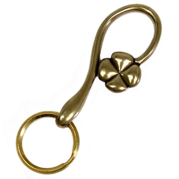 VASSER VASSER(バッサー)Clover Key Chain Brass(クローバーキーチェーンブラス) : THREE WOOD ...