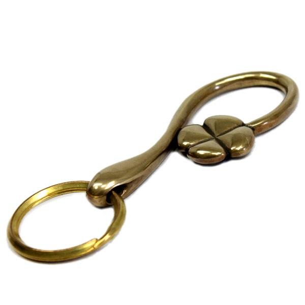 VASSER VASSER(バッサー)Clover Key Chain Brass(クローバーキーチェーンブラス) : THREE WOOD ...
