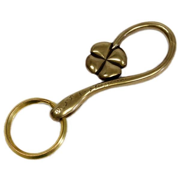 VASSER VASSER(バッサー)Clover Key Chain Brass(クローバーキーチェーンブラス) : THREE WOOD ...
