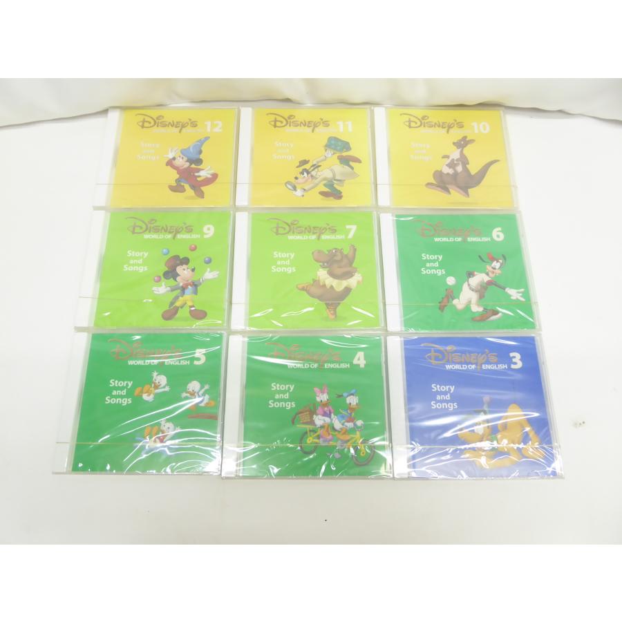 DWE 旧版 ディズニー英語システム BOOK12冊 CD12枚 Story and songs 本 WZ1099 : スリフト - 通販 - Yahoo!ショッピング