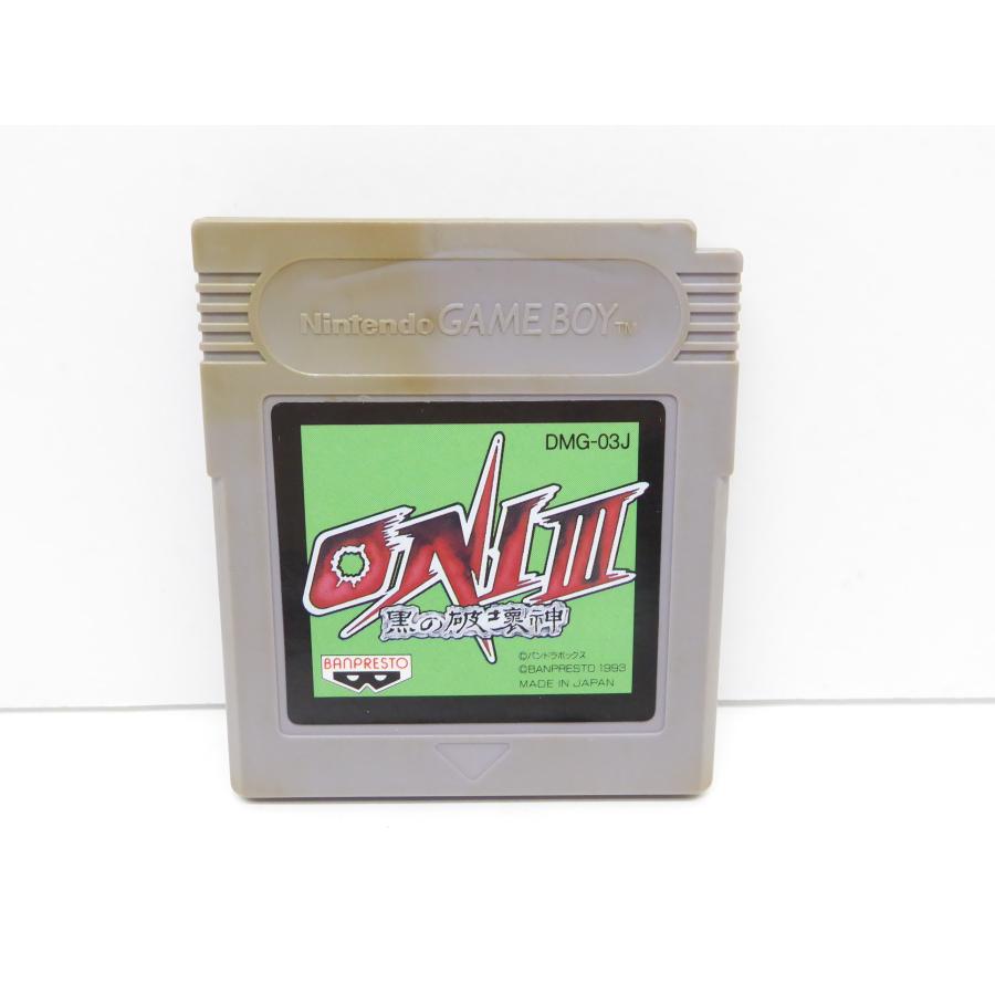 ゲームボーイ ONI 3 III 黒の破壊神 DMG-03J ソフト WE1089 : スリフト - 通販 - Yahoo!ショッピング