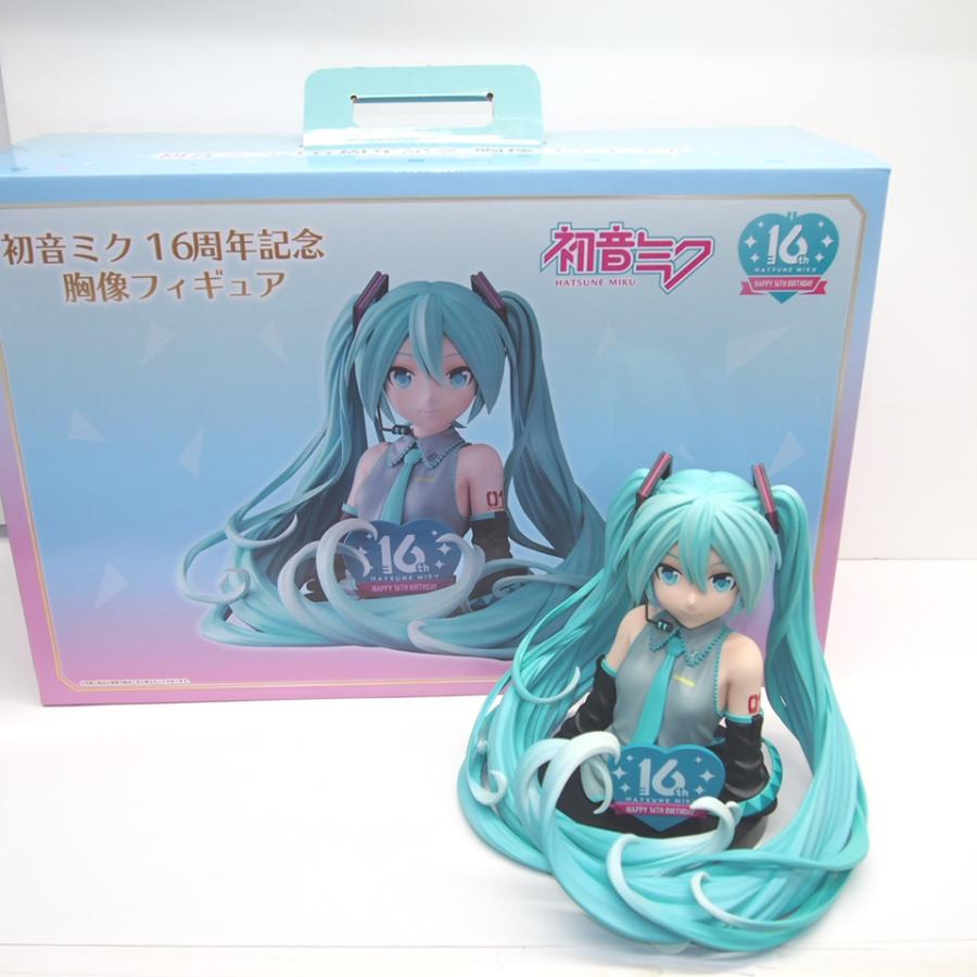 初音ミク 16周年記念 胸像フィギュア 中古 ∴WH3927 : スリフト 初音ミク 16周年記念 胸像フィギュア 中古 ∴WH3927 : スリフト