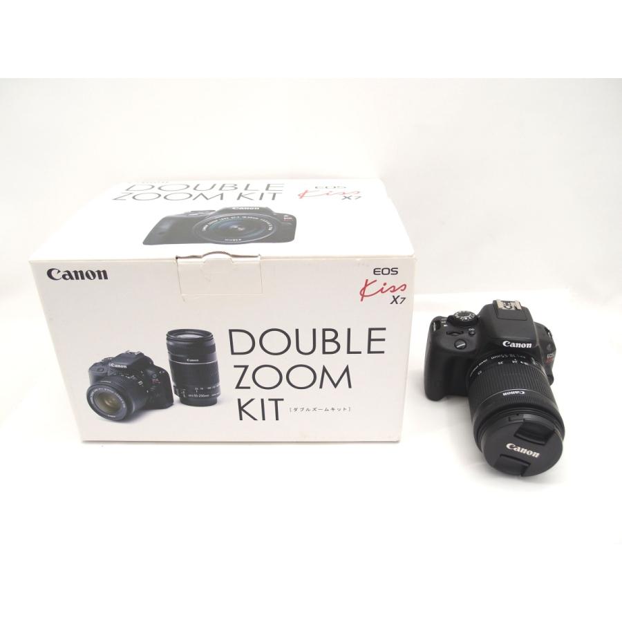 EOS Kiss Canon キヤノン X7 ダブルズームキット デジタル一眼レフカメラ 中古 ∴WK277 : スリフト - 通販 ...