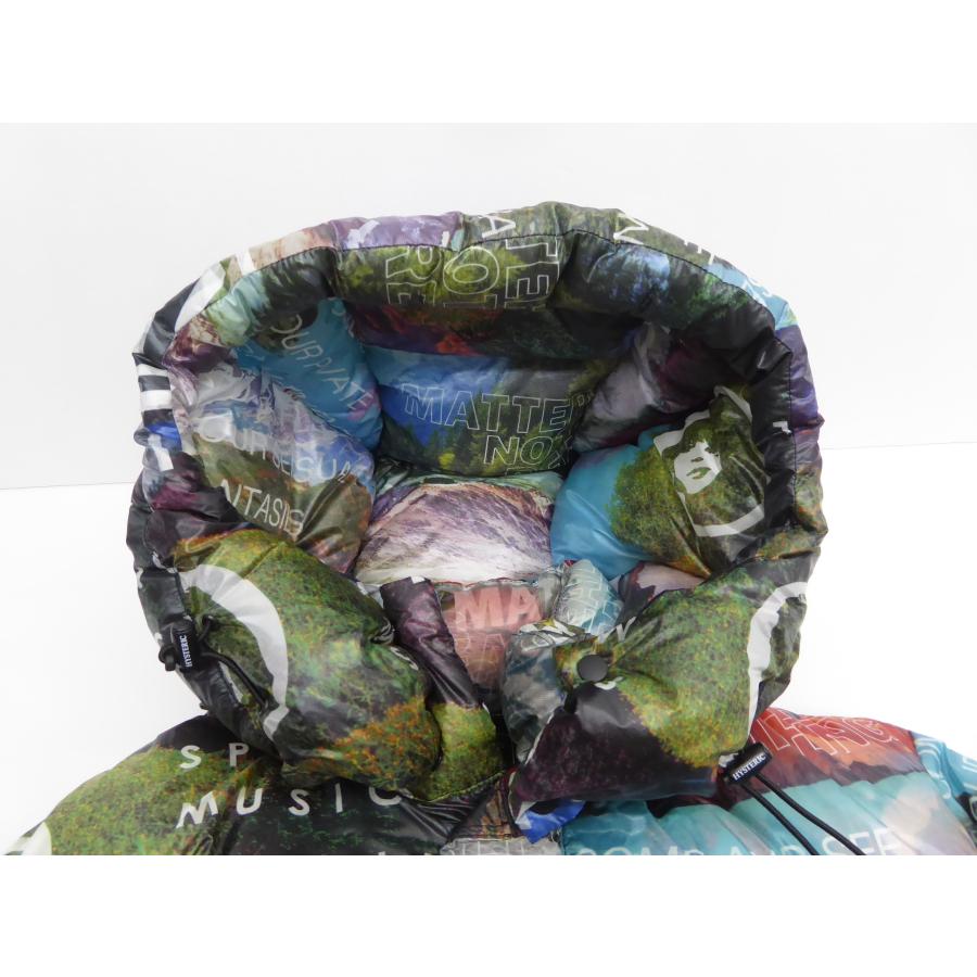 HYSTERIC GLAMOUR ヒステリックグラマー マルチカラー ダウン HYSTERIC GLAMOUR ヒステリックグラマー マルチカラー ダウン