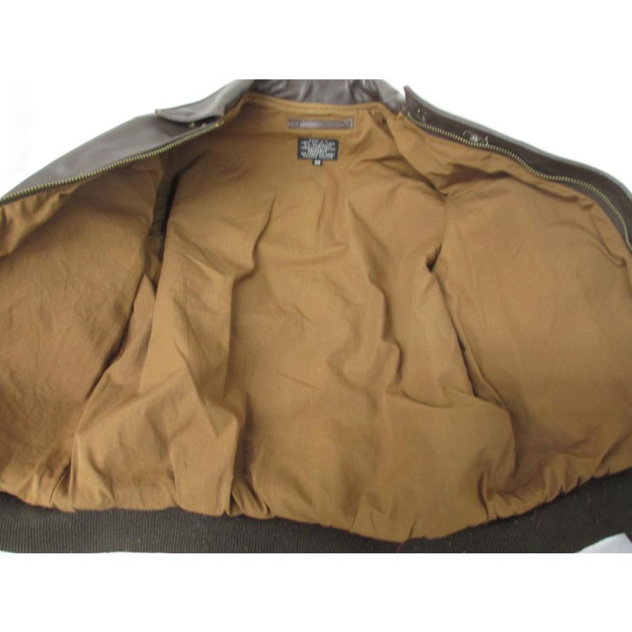 NAKATA SHOTEN 中田商店 SIZE:38 A-2 レザージャケット 中古 メンズ ∴WF503 : スリフト - 通販 - Yahoo!ショッピング