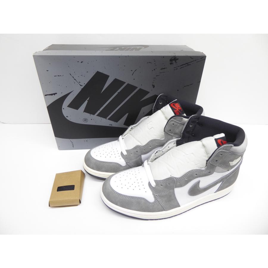 NIKE AIR JORDAN1 RETRO HIGH OG Black&Smake Grey DZ5485-051 size27.0cm 靴 ...