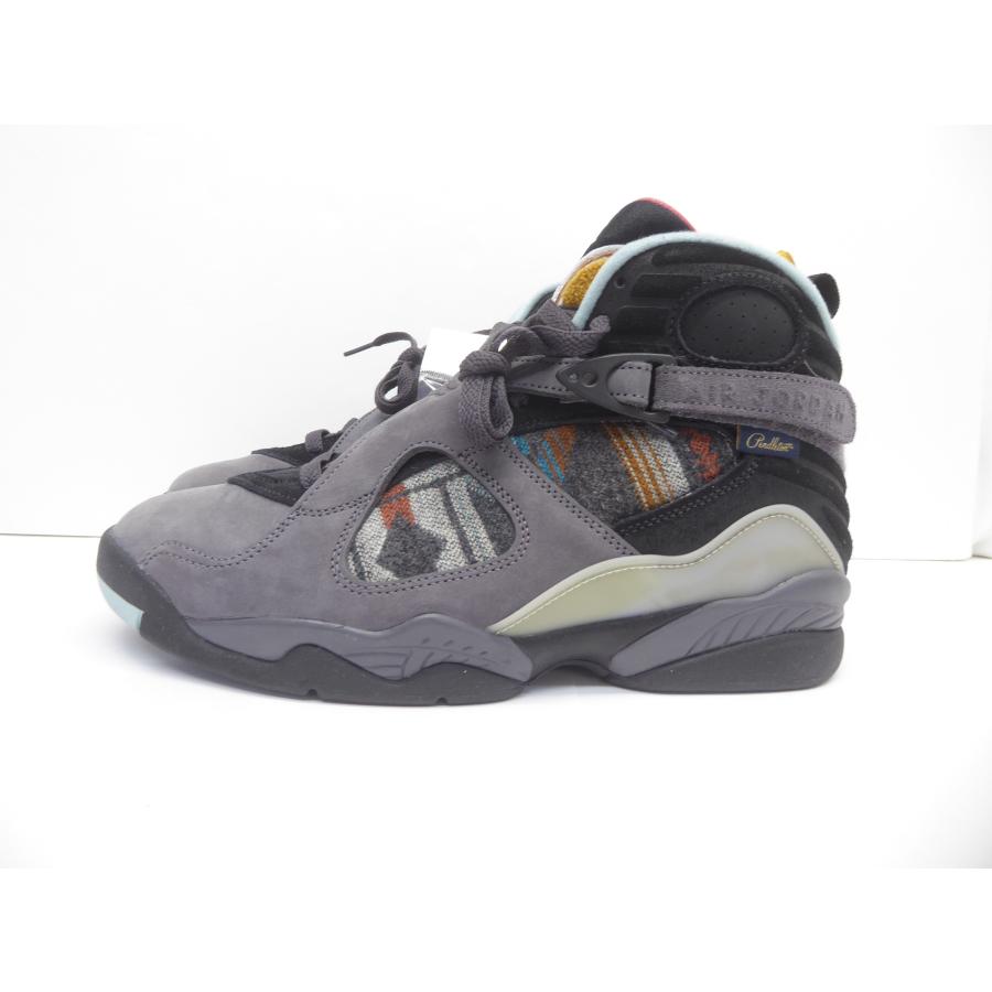 NIKE ナイキ AIR JORDAN 8 N7 PENDLETON THUNDER GREY LIGHT GRAPHITE CQ9601-001 size:28.0cm スニーカー 靴 ...