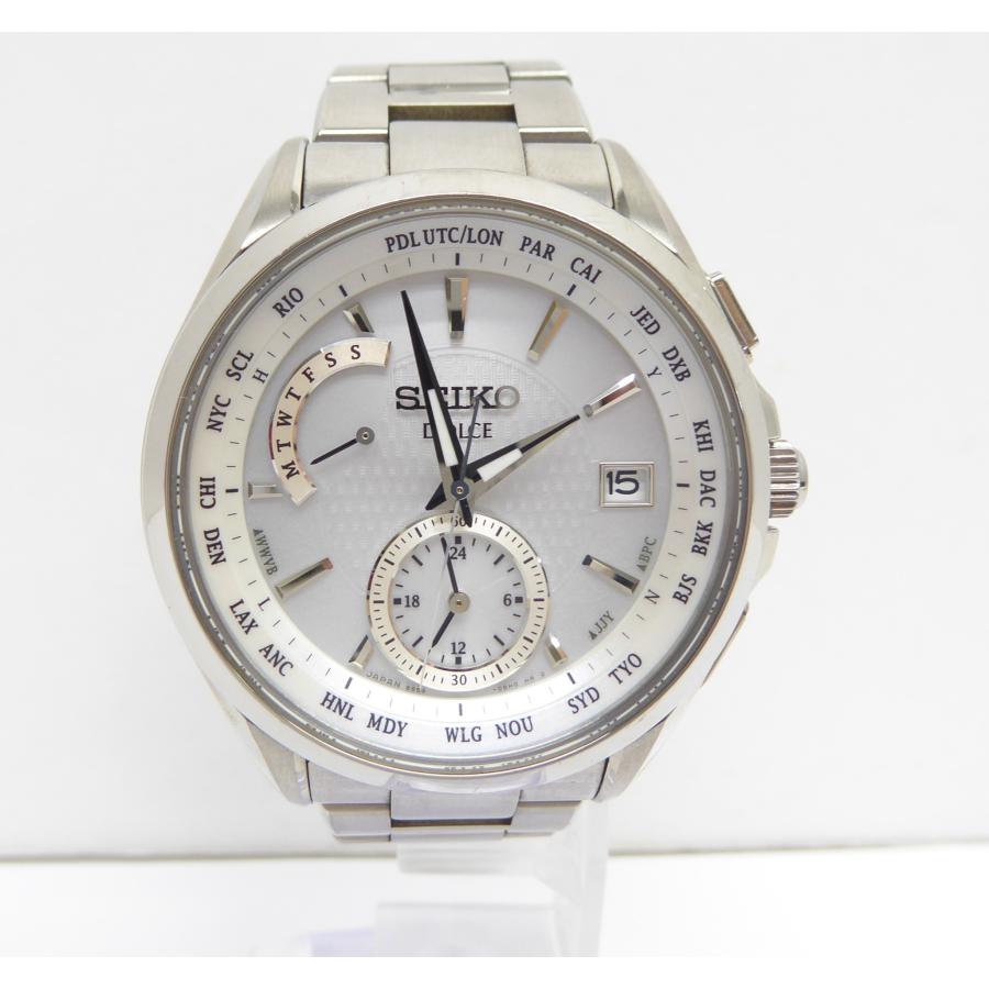 SEIKO セイコー 8B54-0BN0 DOLCE ソーラー メンズ 腕時計 SEIKO セイコー 8B54-0BN0 DOLCE ソーラー メンズ 腕時計