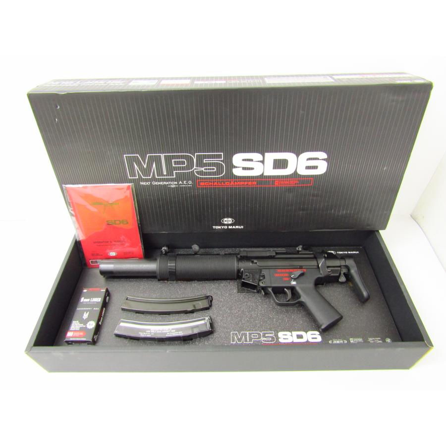TOKYO MARUI 東京マルイ 次世代電動ガン MP5 SD6 スペアマガジン・マウントベース付き TY14737 : スリフト - 通販 - Yahoo!ショッピング