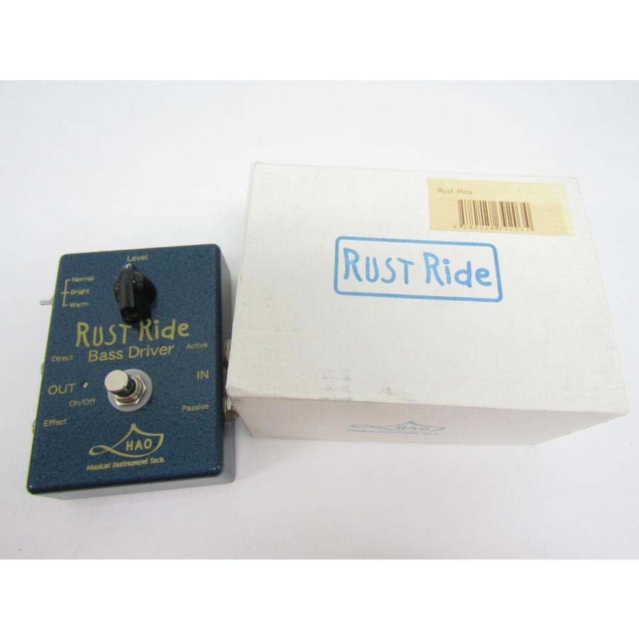 hao HAO RUST Ride Bass Driver エフェクター 動作OK G4293 : スリフト - 通販 - Yahoo!ショッピング