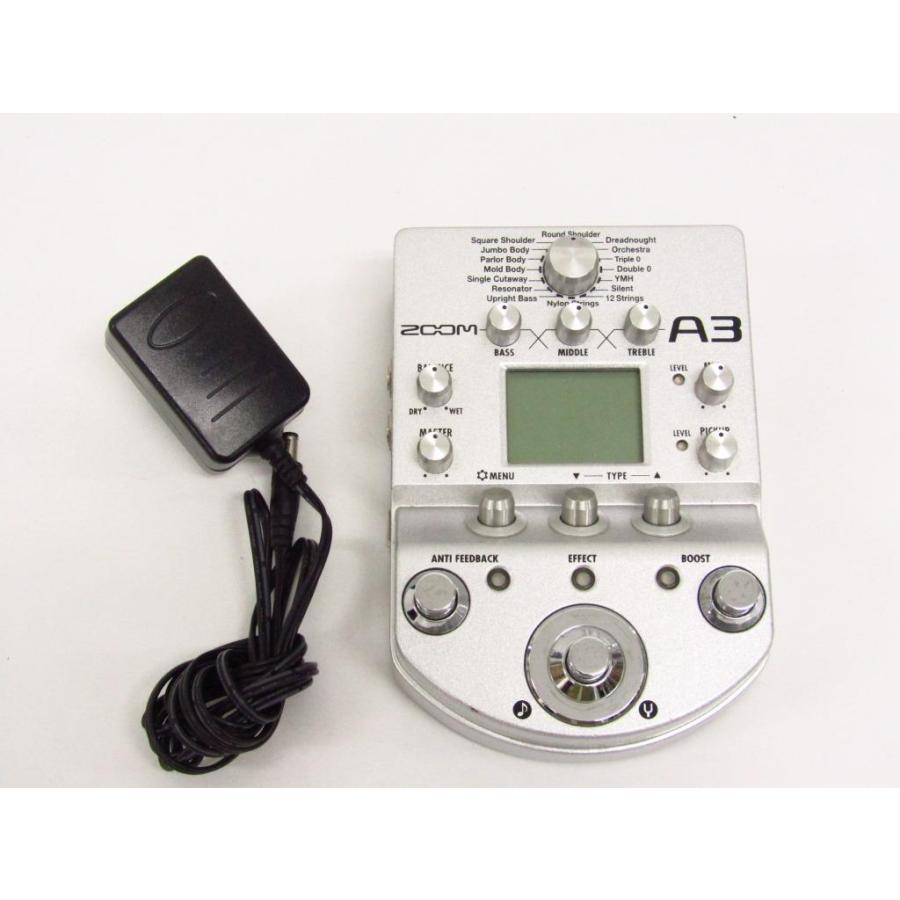 ZOOM ズーム A3 アコースティックギター用エフェクター 動作確認済み G4330 : n-096-g4330-02 : スリフト - 通販 - Yahoo!ショッピング