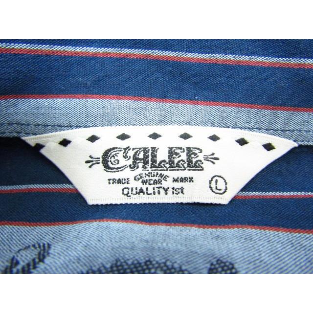 CALEE 《メンズトップス》CALEE キャリー JACQUARD STRIPE SHIRT ジャガードストライプシャツ 長袖 SIZE:L【中古】 : スリフト - 通販 - Yahoo ...