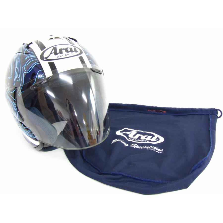 SZ-Ram Arai アライ SZ-RAMIII RIPTIDE ジェットヘルメット サイズ：57.58cm CA874 : スリフト - 通販 - Yahoo!ショッピング