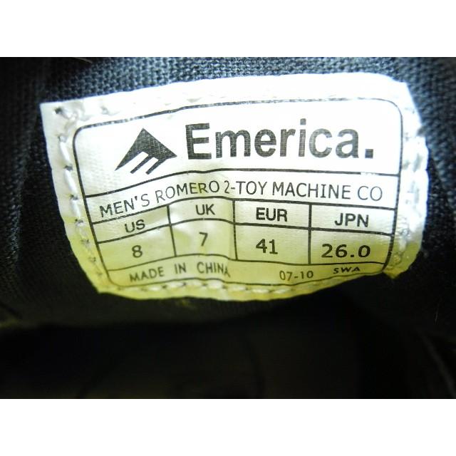 Emerica×TOY MACHINE コラボ シューズ ROMERO2 レッド/赤 SIZE:26.0cm【中古】 :N-144 ...